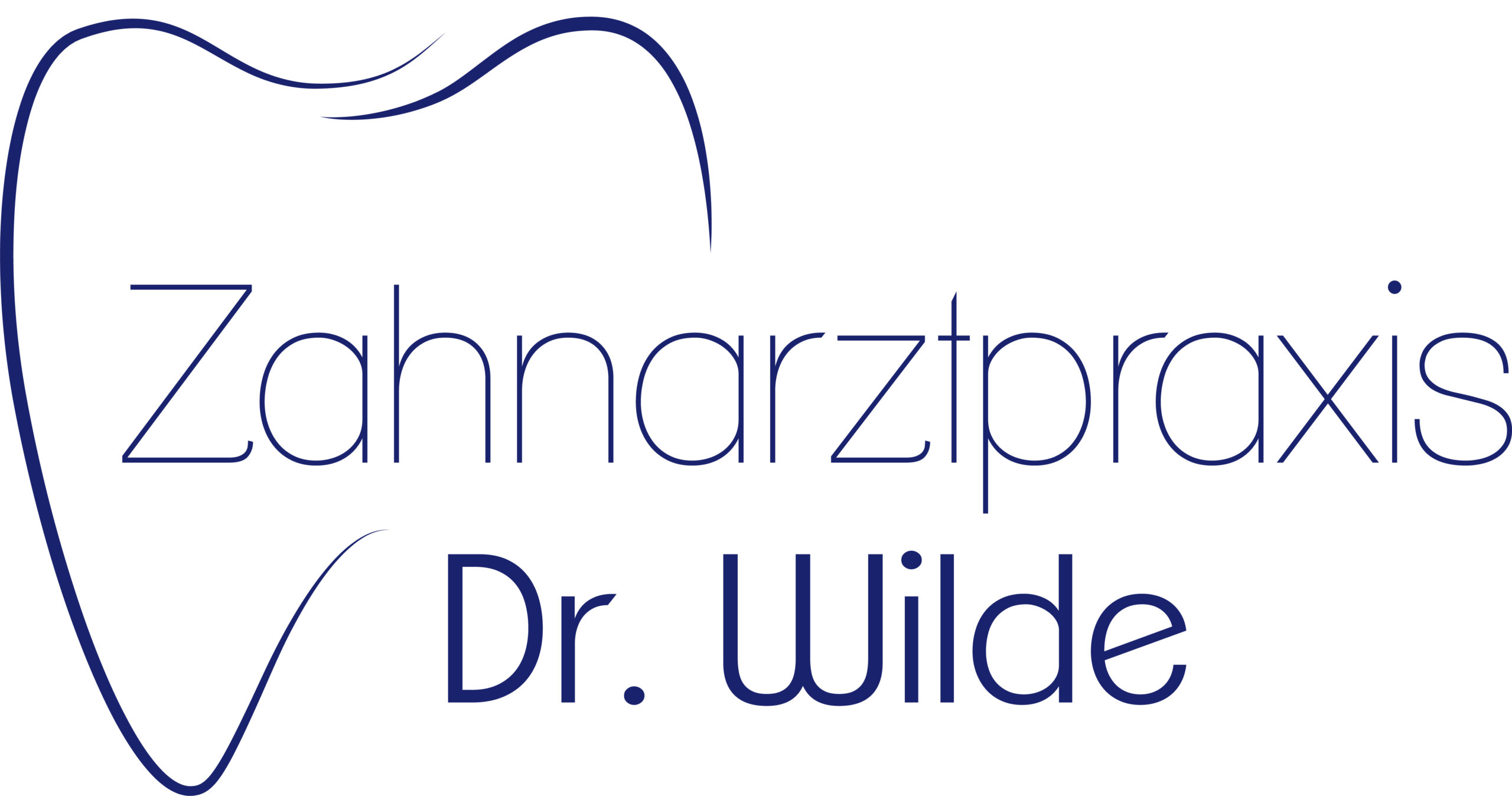 Hier entsteht die Website der Zahnarztpraxis Dr. Wilde